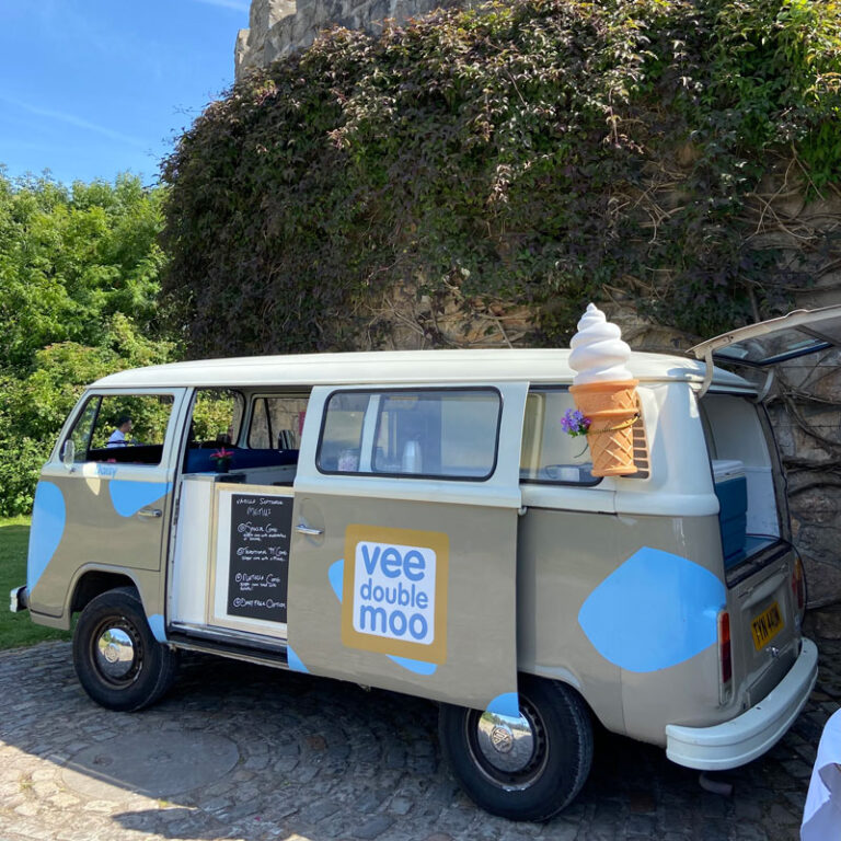 Vintage VW Ice Cream Van Hire | Vee Double Moo | Weddings – Vintage VW ...